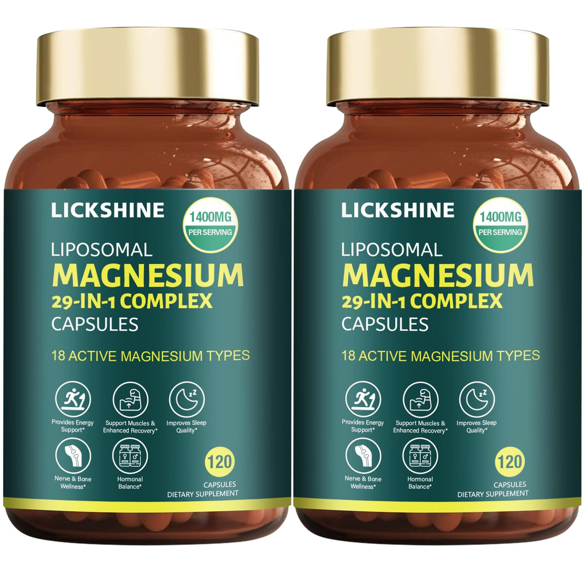 Liposomal magnesium complex for energy