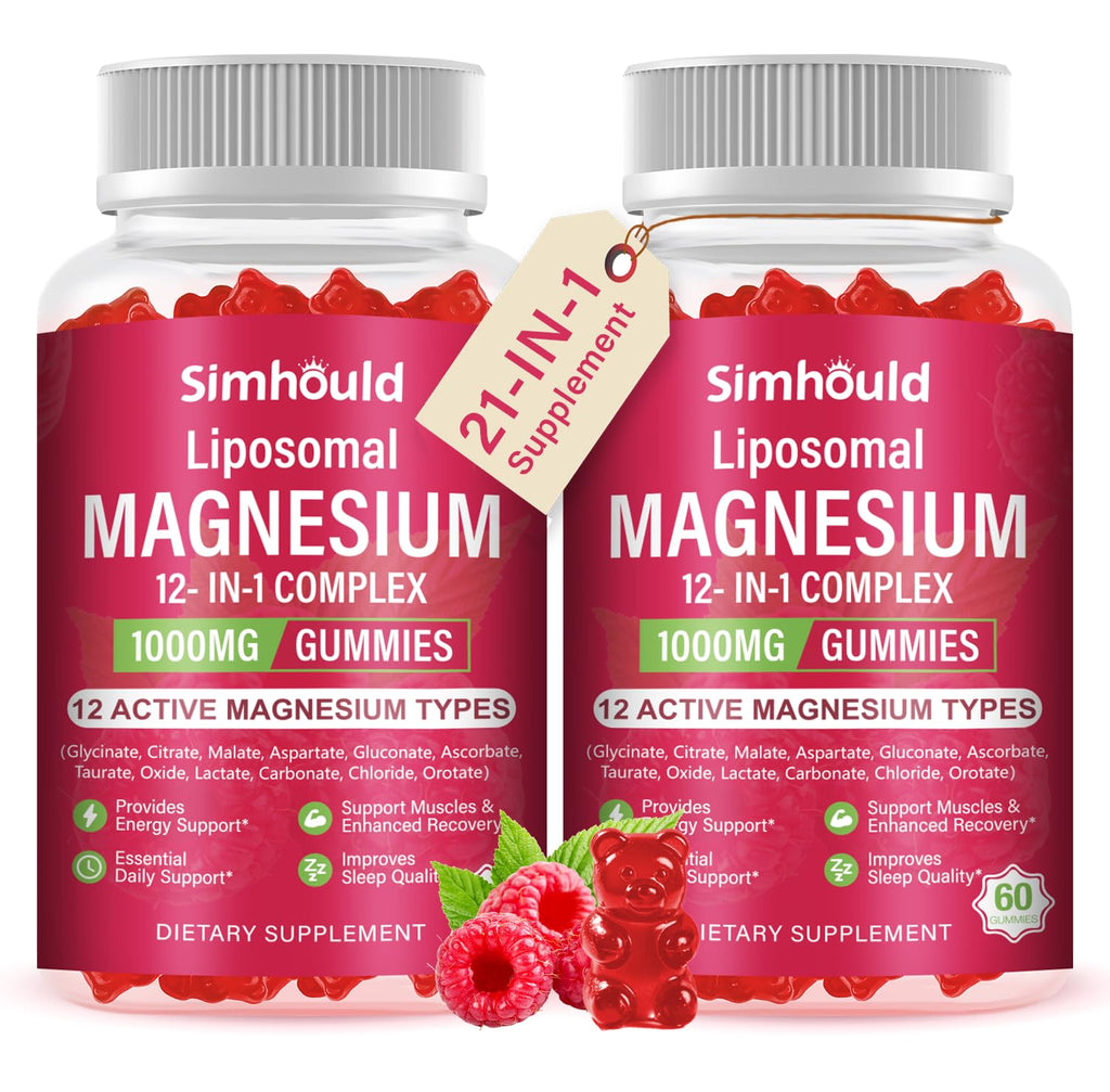 Liposomal magnesium complex gummies benefits