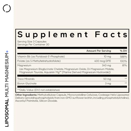 Liposomal magnesium for better absorption