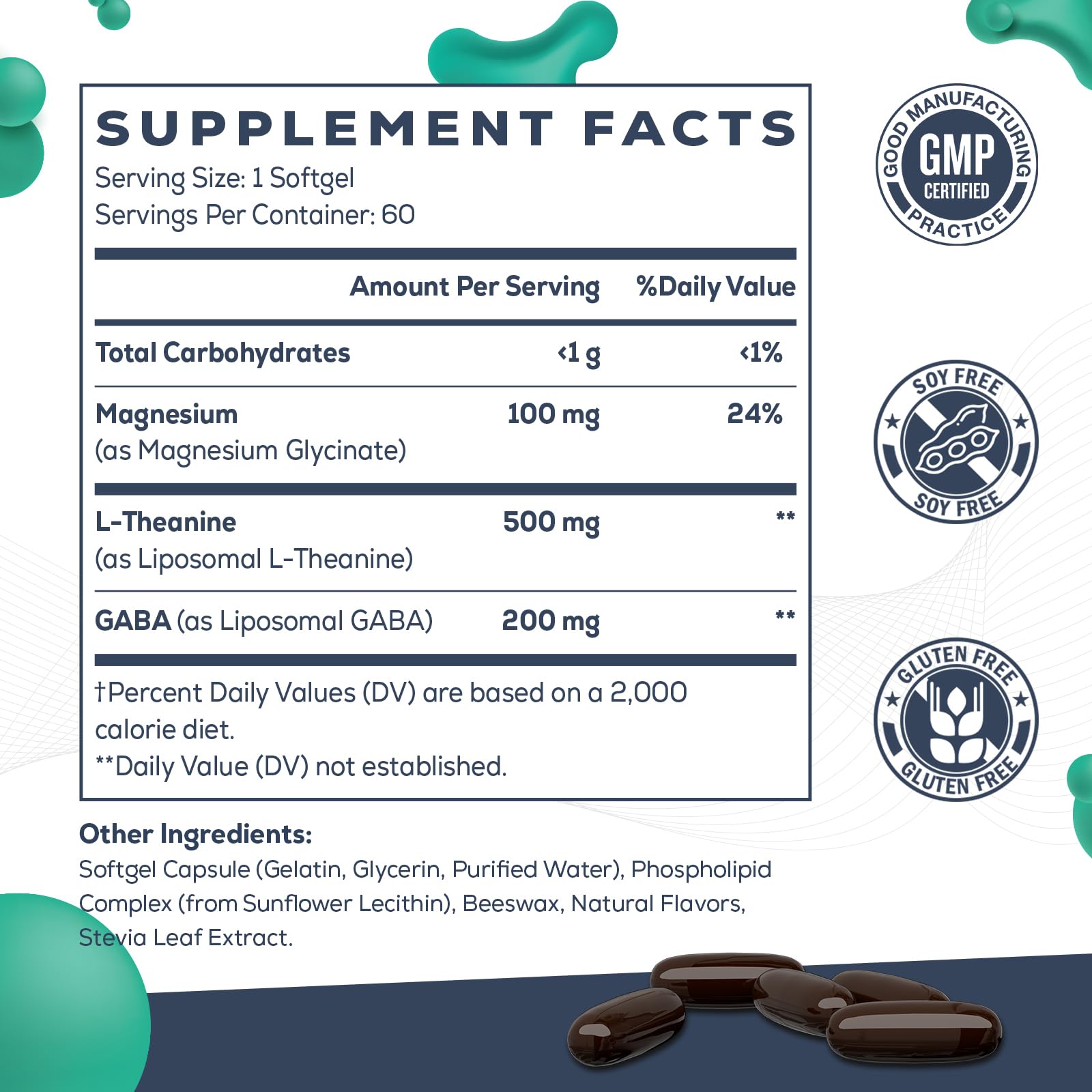 Liposomal magnesium for enhanced focus