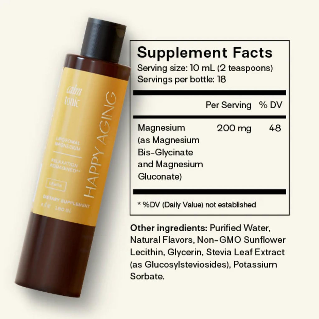 Liposomal magnesium for stress relief