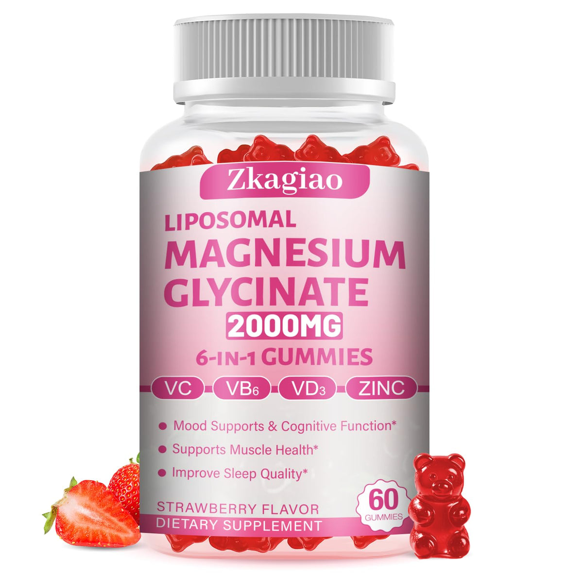 Liposomal Magnesium Glycinate 2000 mg capsules