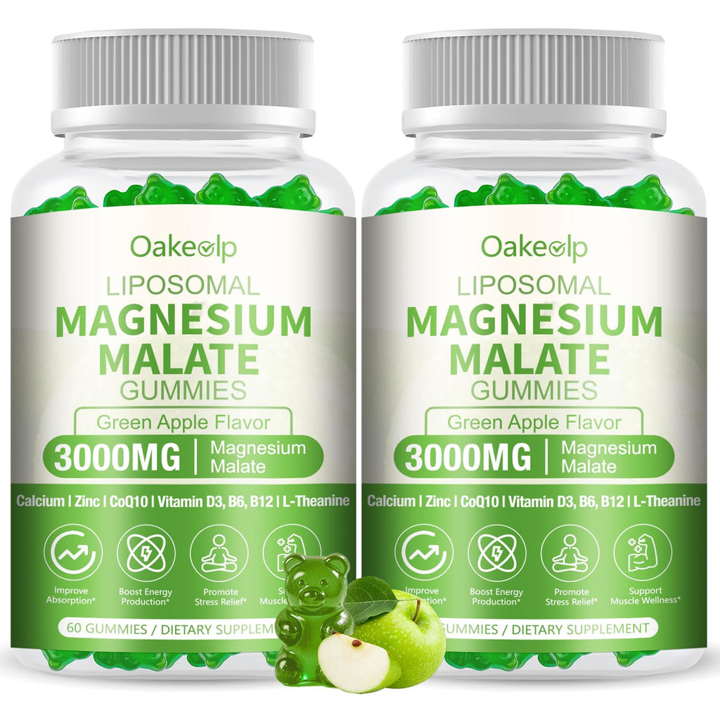 Liposomal magnesium malate gummies benefits