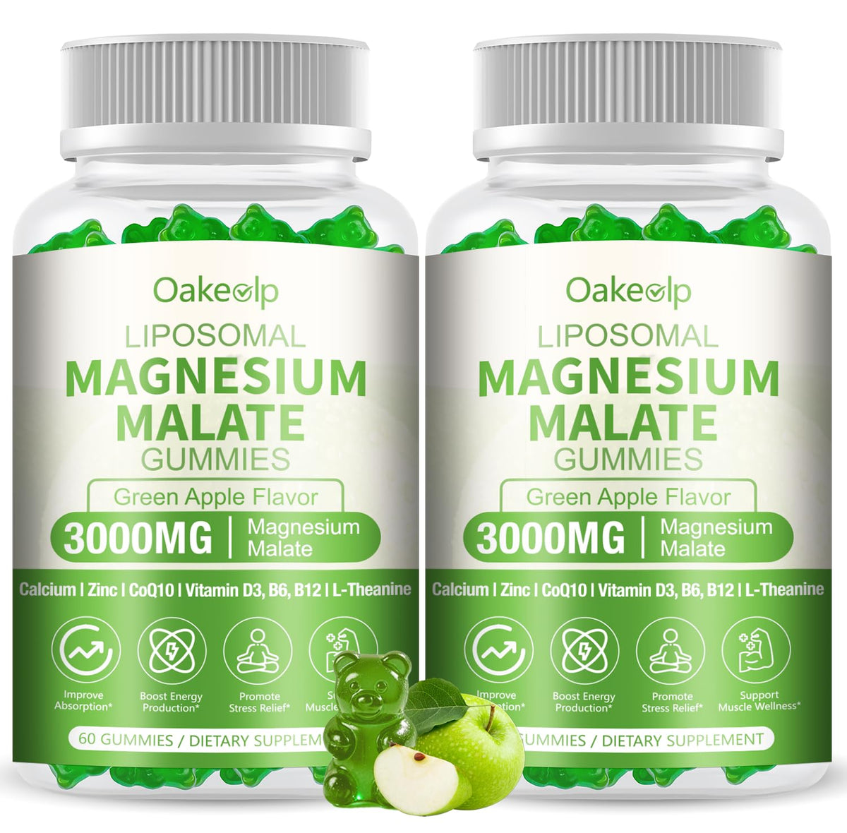 Liposomal magnesium malate gummies benefits