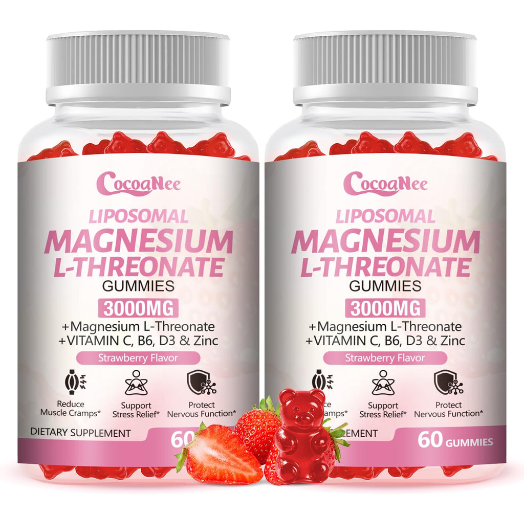 Liposomal magnesium threonate gummies