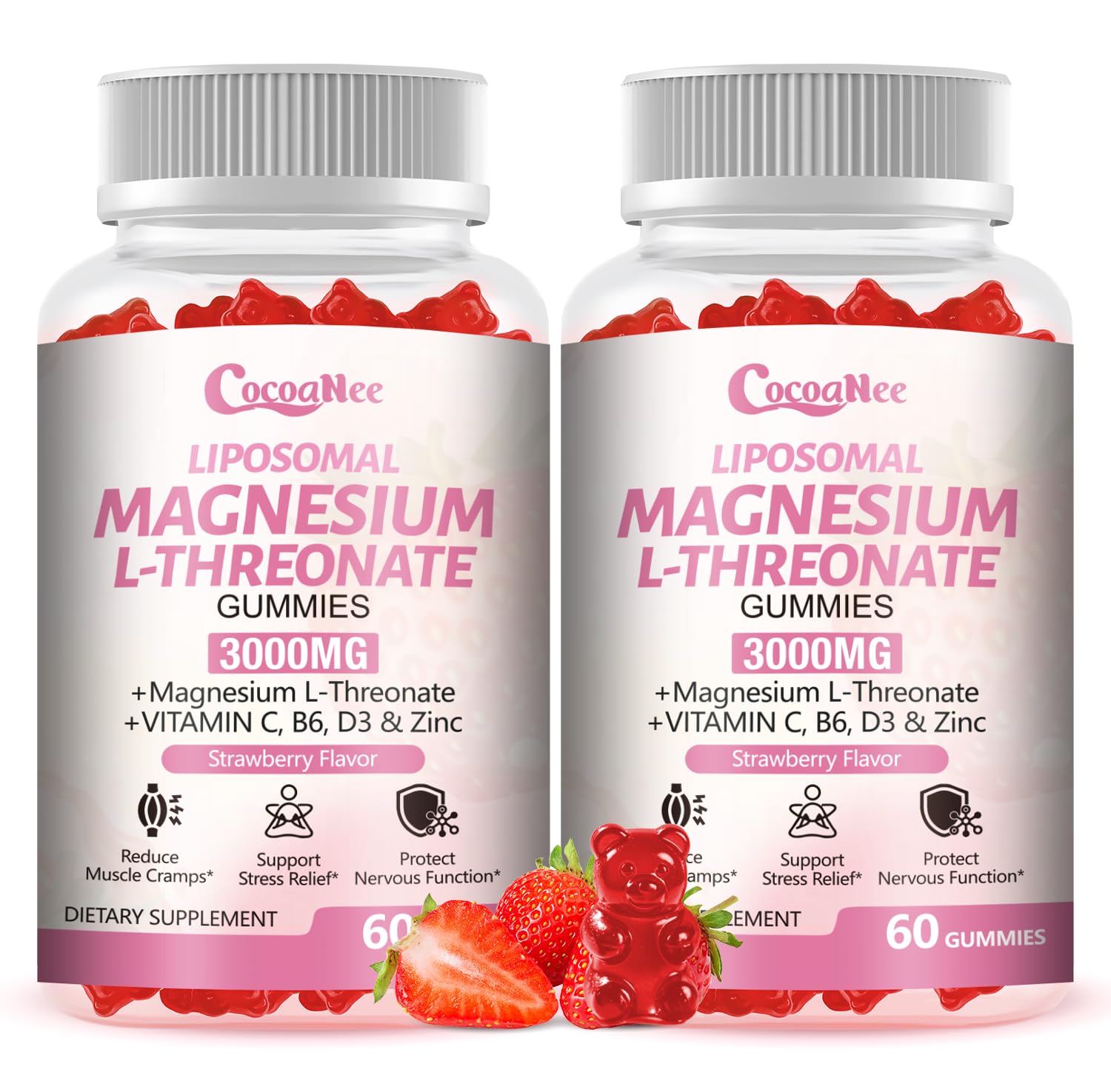 Liposomal magnesium threonate gummies