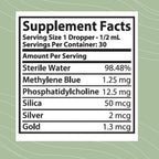 Liposomal Methylene Blue for energy