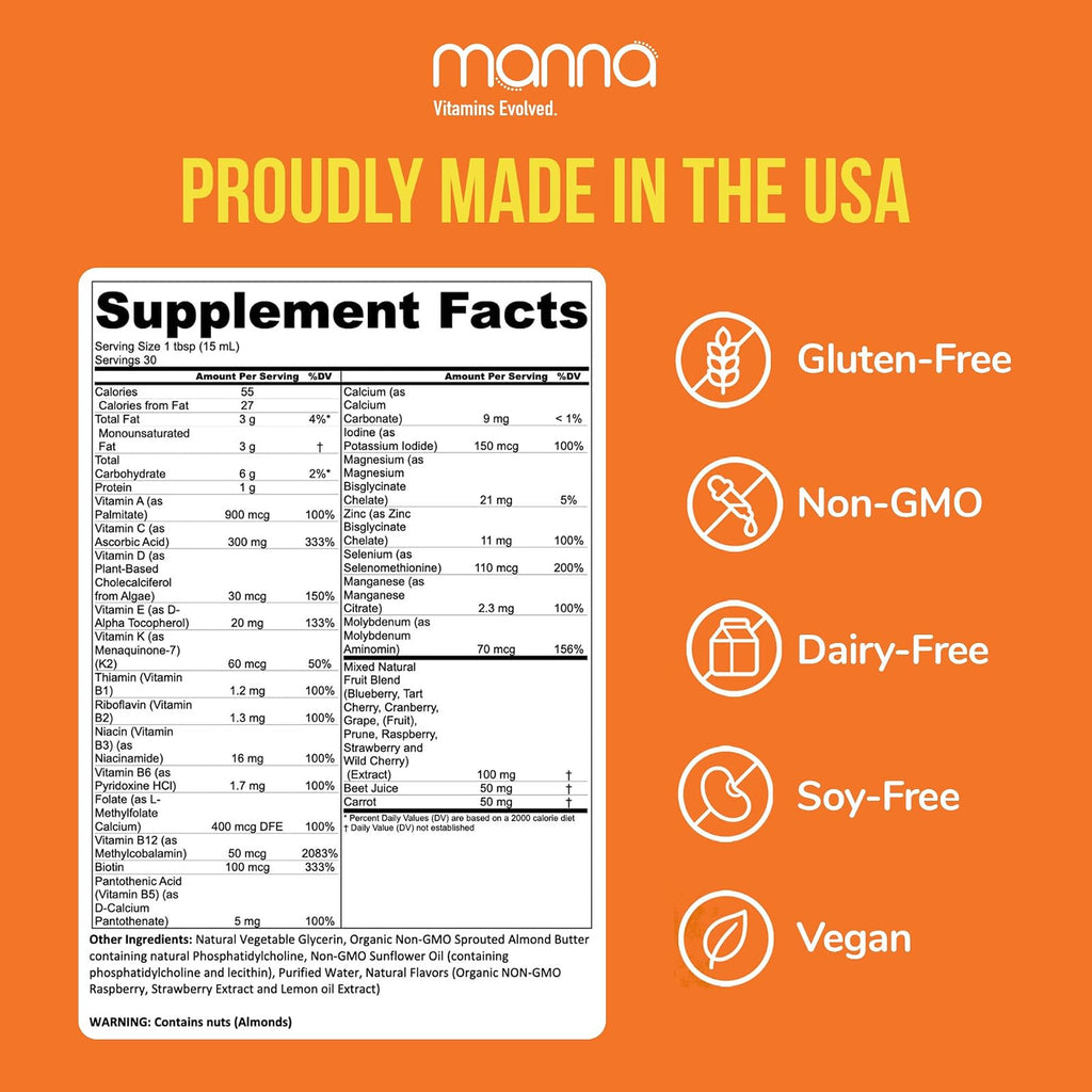 Liposomal multivitamin for enhanced absorption