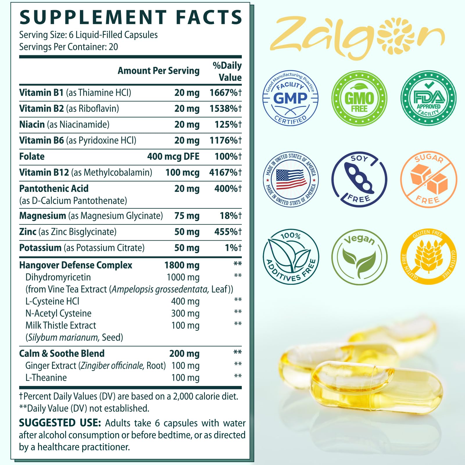 Liposomal multivitamins for everyday vitality
