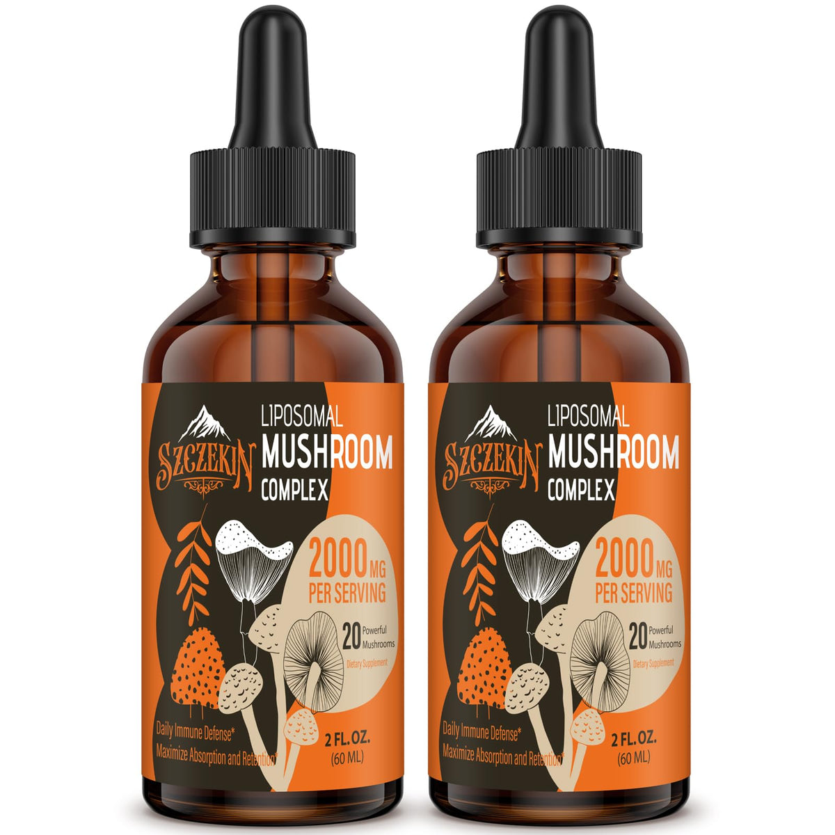 liposomal mushroom complex 2000 mg benefits