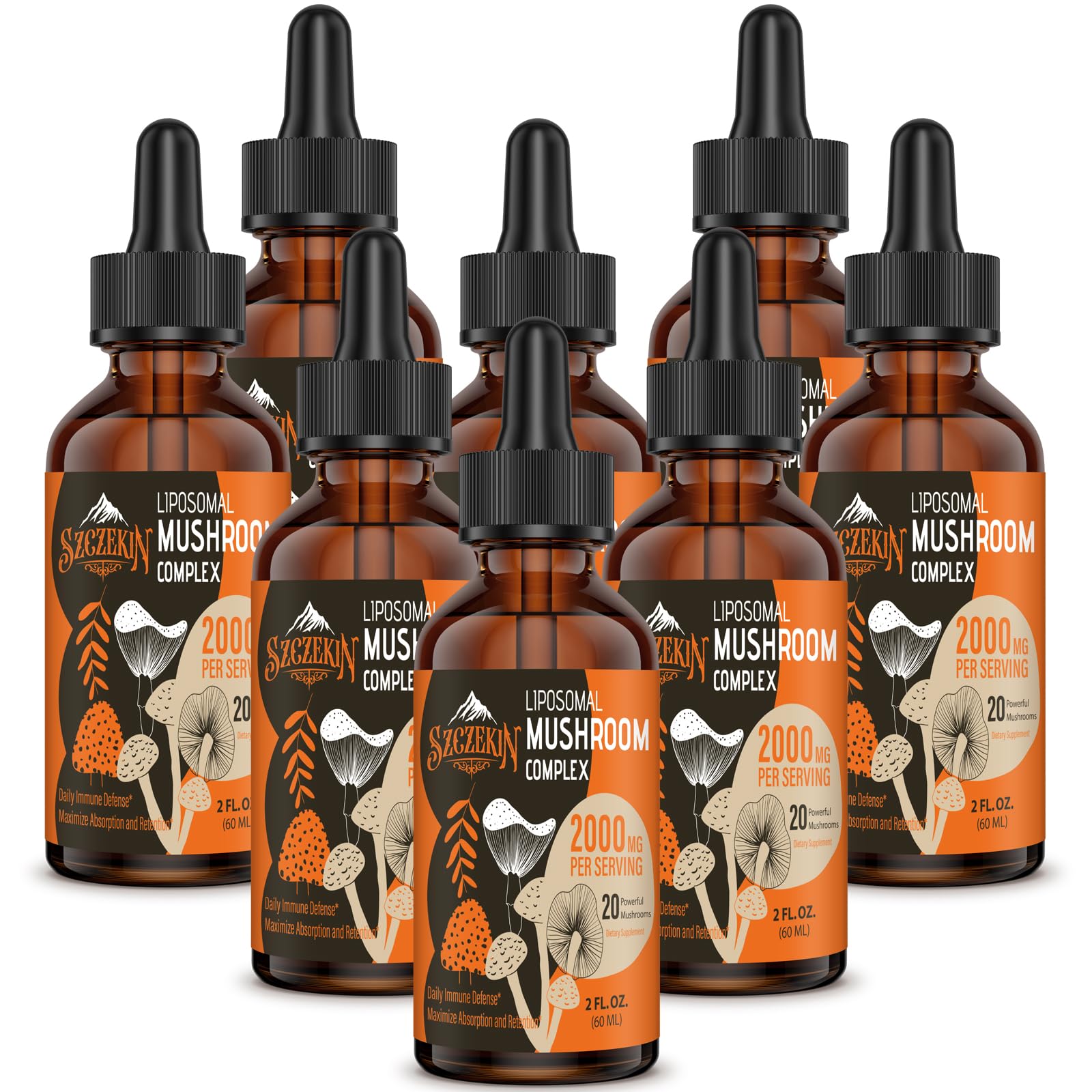 Liposomal mushroom complex for immunity