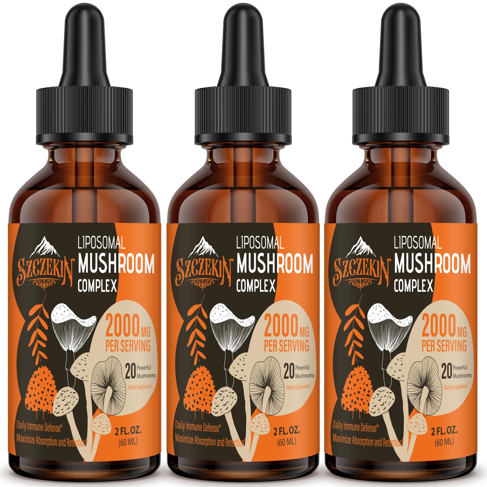 Liposomal mushroom complex supplement benefits
