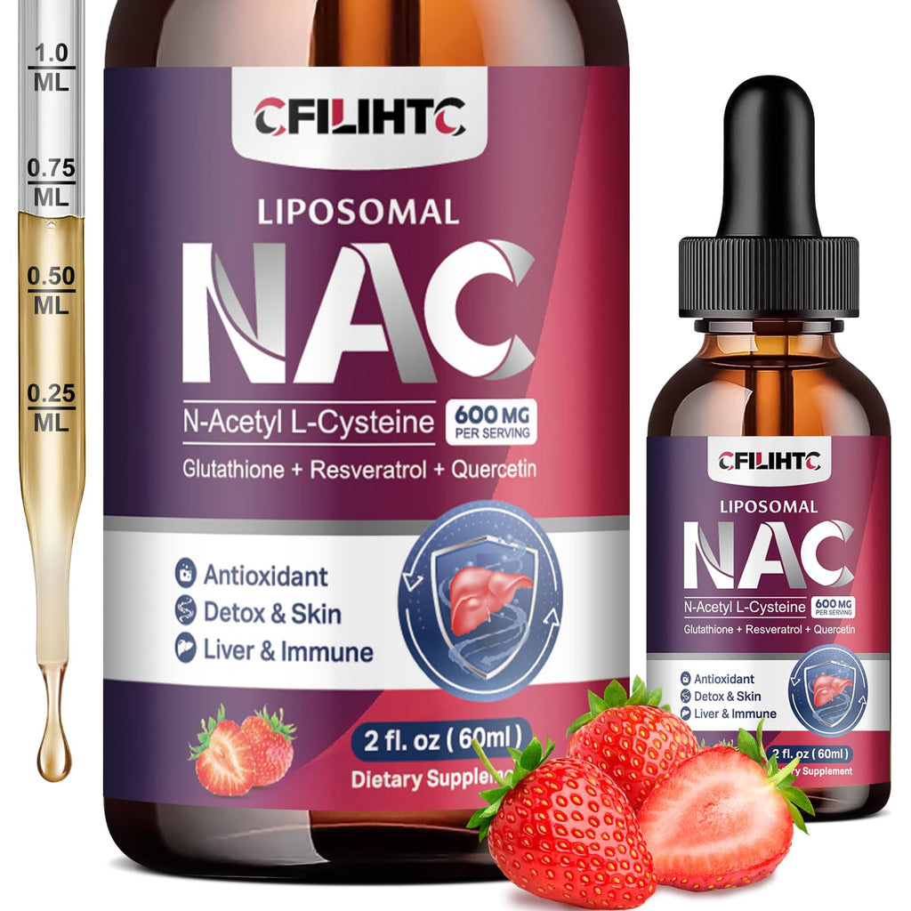 Liposomal N-Acetyl Cysteine antioxidant support