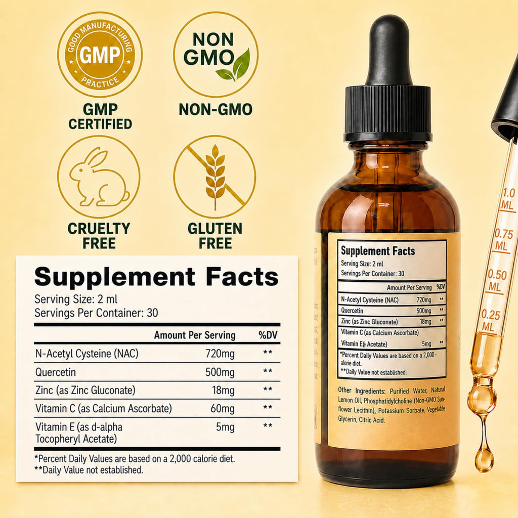 Liposomal NAC for better absorption