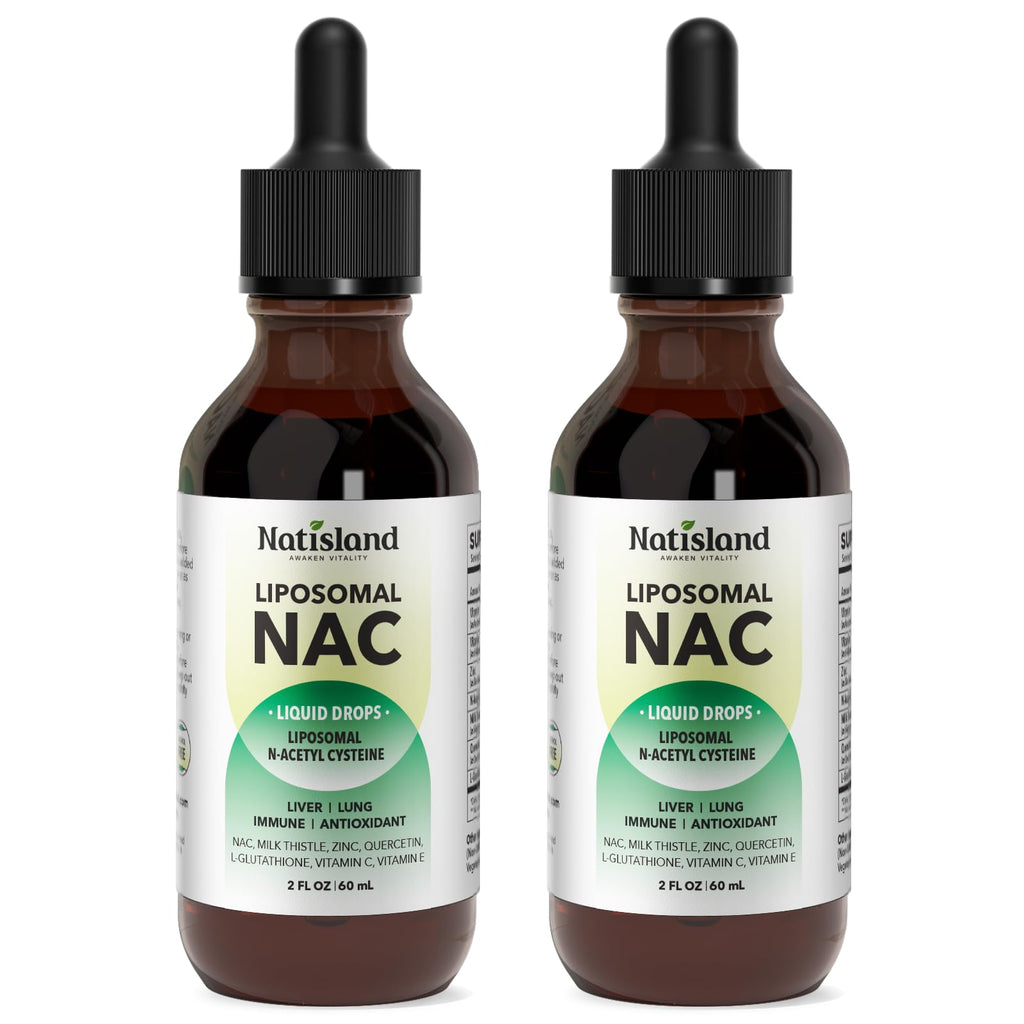 Liposomal NAC liquid drops benefits