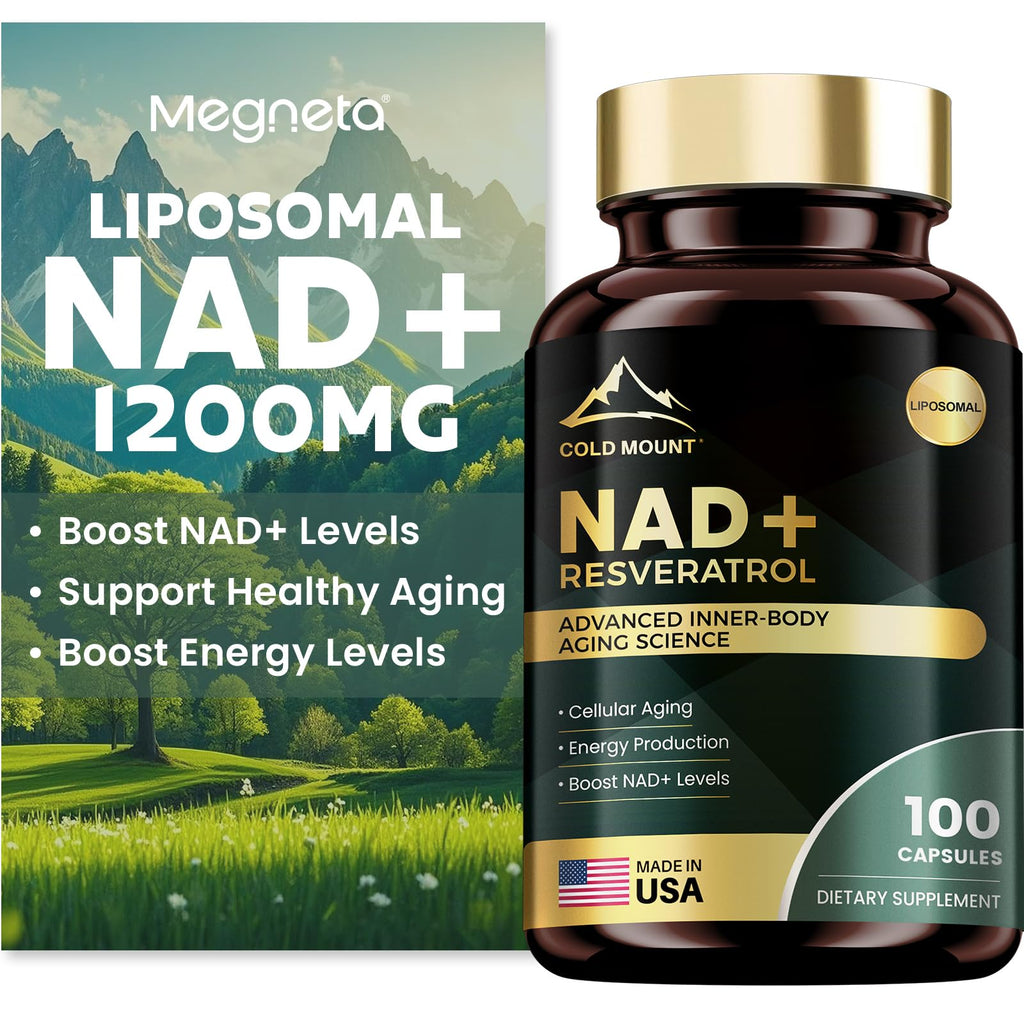 Liposomal NAD+ 1200 mg capsules
