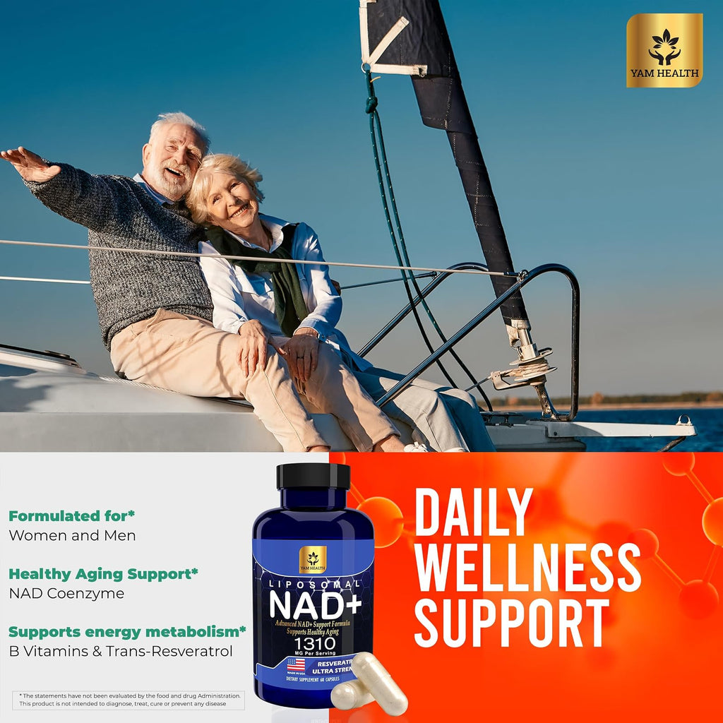 Liposomal NAD+ 1310 mg for wellness