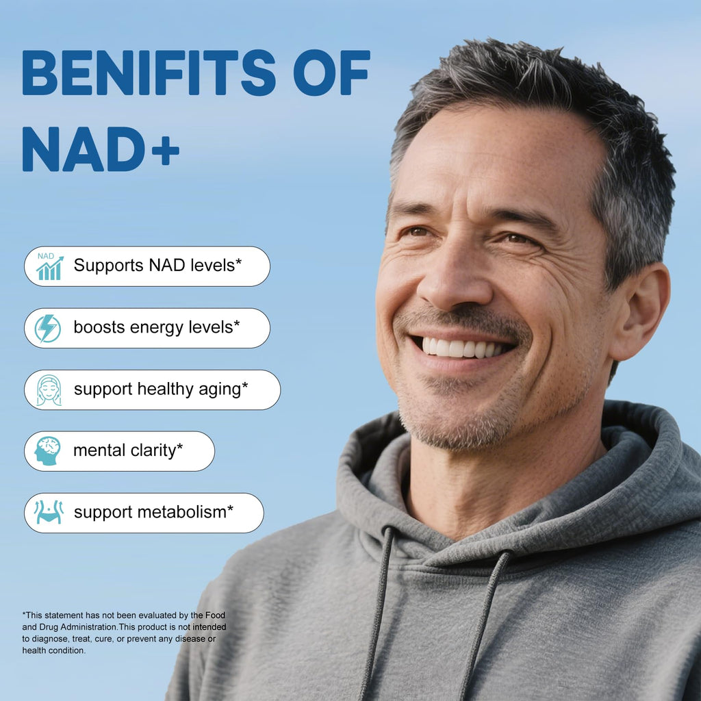 Liposomal NAD 2000 mg antioxidant support