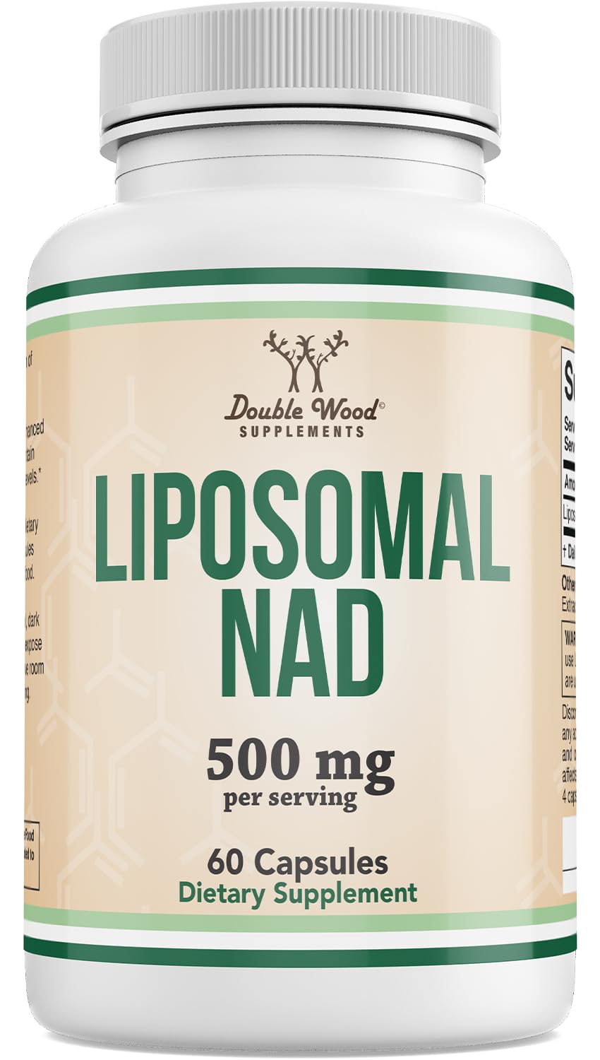 Liposomal NAD+ 500 mg capsules