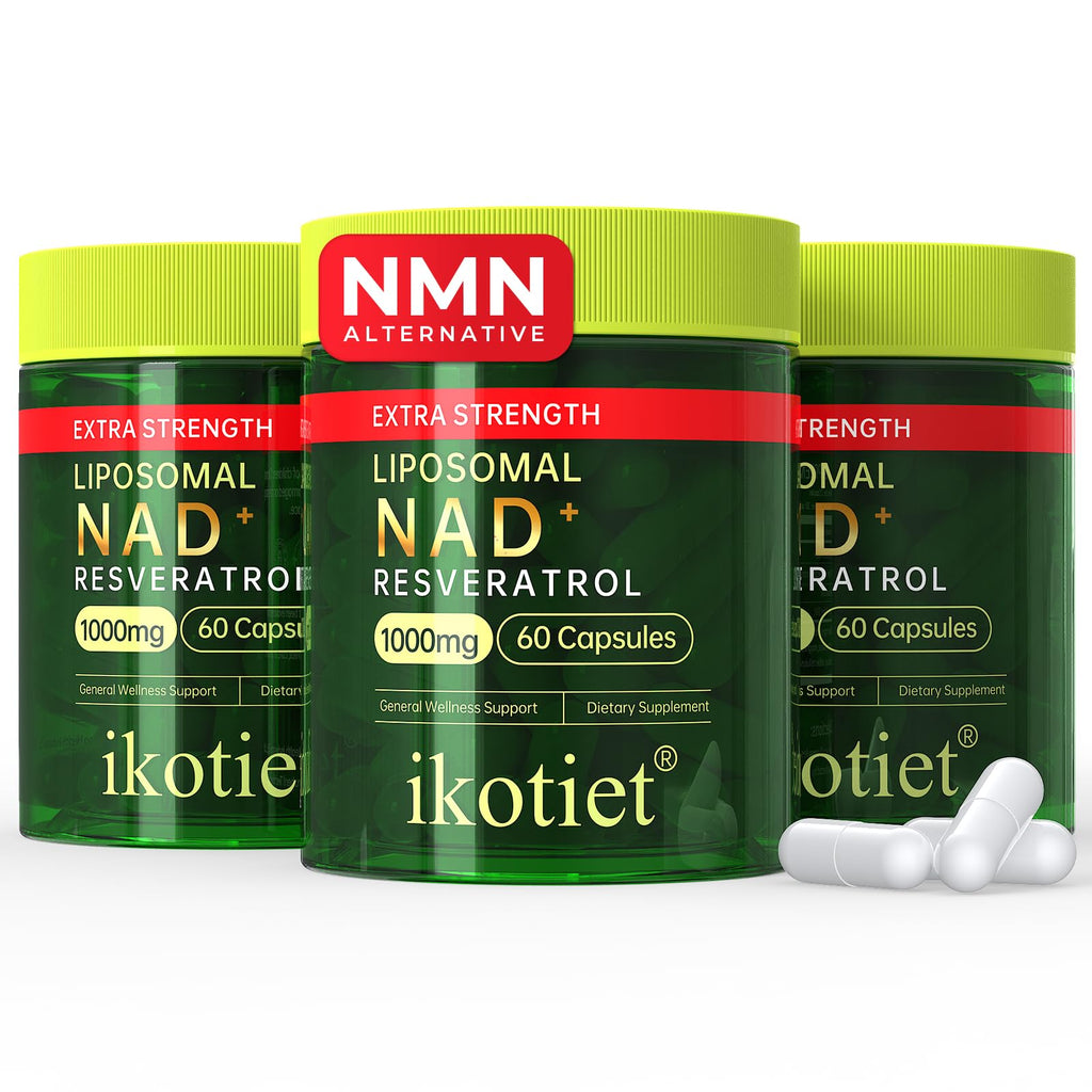 Liposomal NAD+ antioxidant capsules