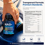 liposomal NAD+ capsules for vitality