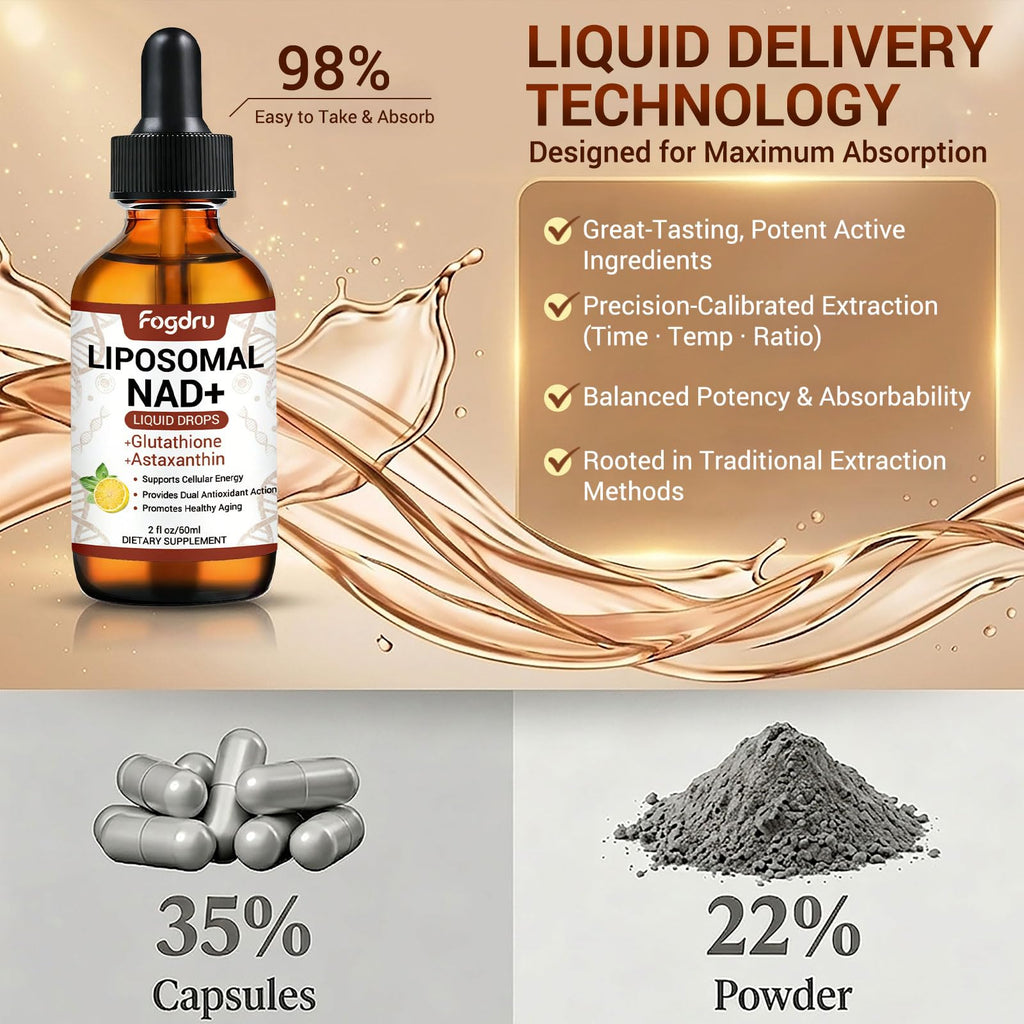 Liposomal NAD+ for better absorption