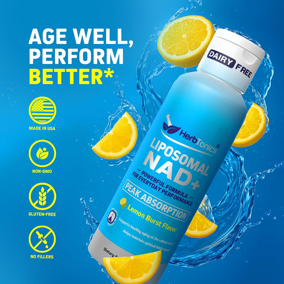 Liposomal NAD+ for energy boost