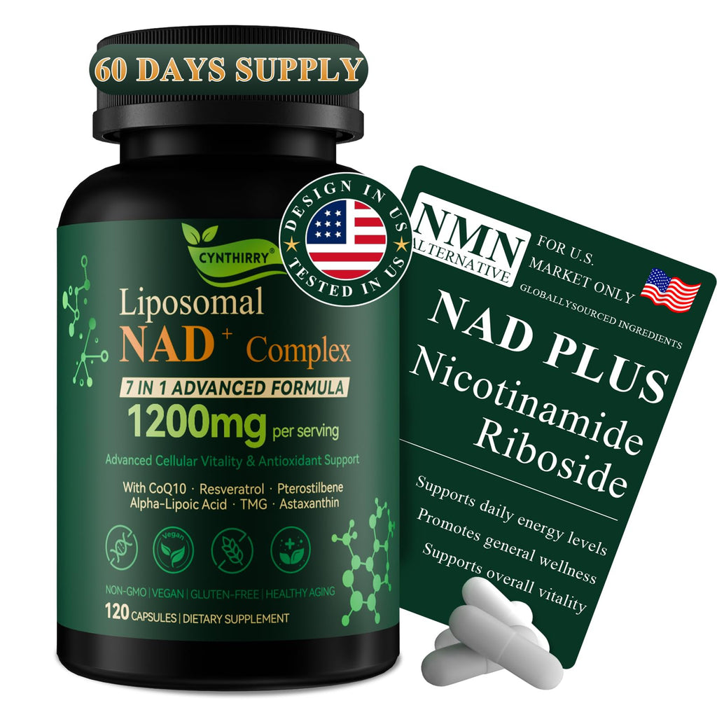 Liposomal NAD+ for energy support