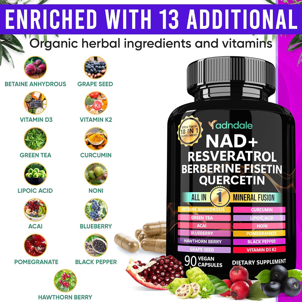 Liposomal NAD+ for enhanced absorption