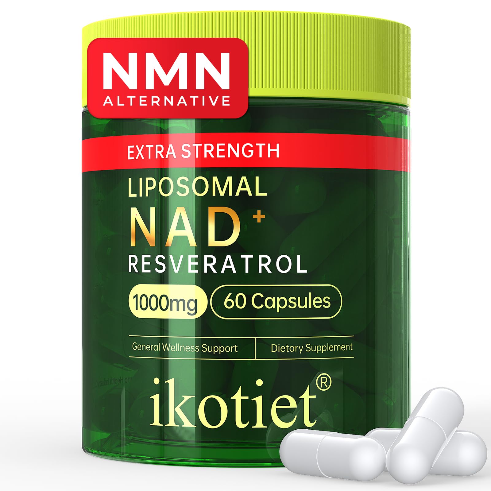 Liposomal NAD+ for enhanced energy