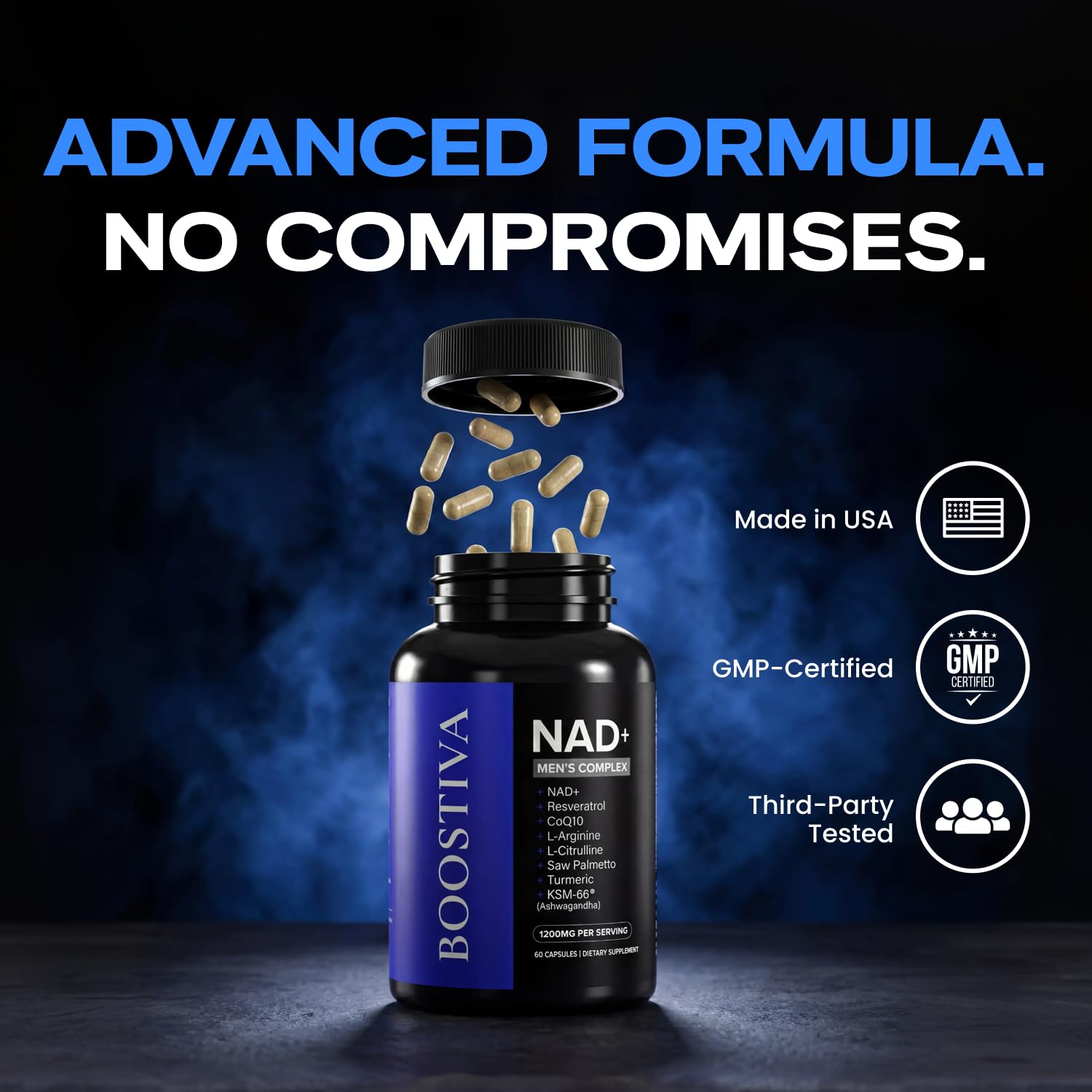 Liposomal NAD+ for improved metabolism