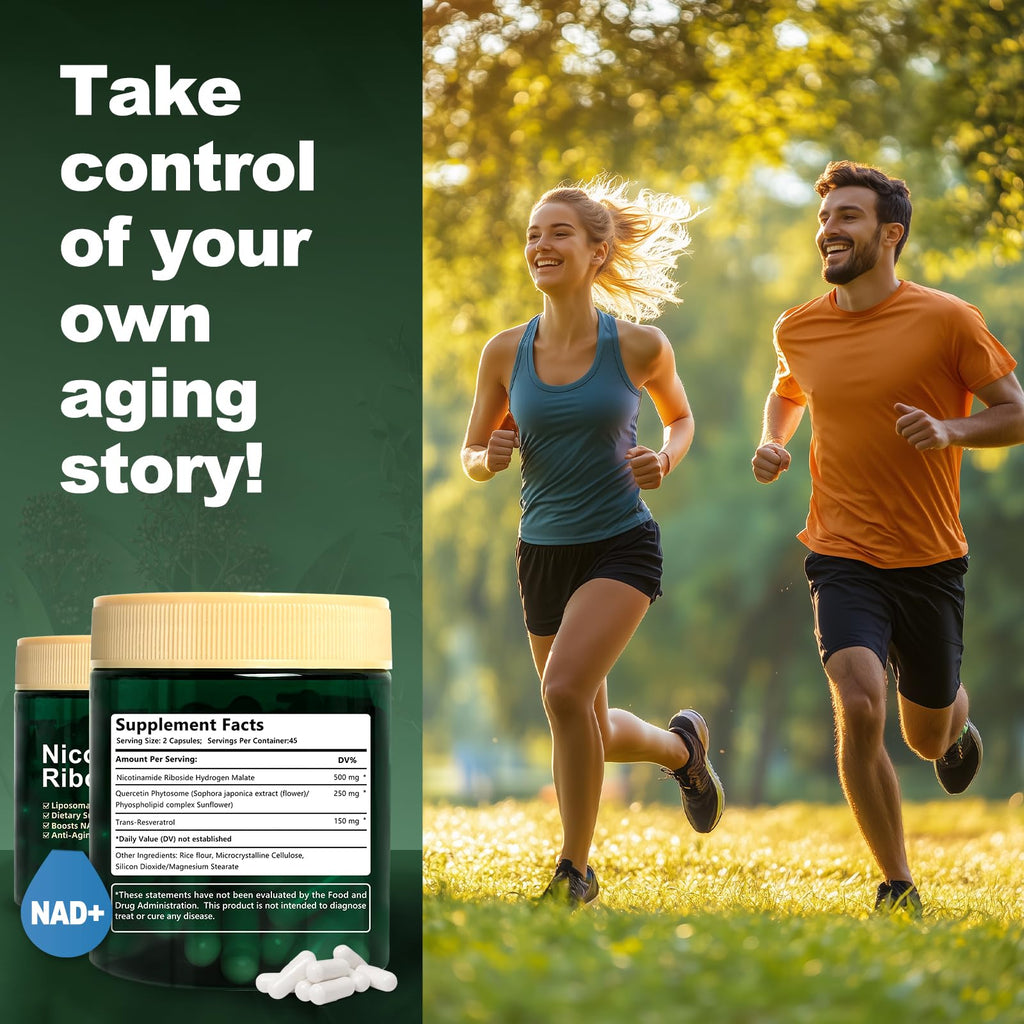 Liposomal NAD+ for improved vitality