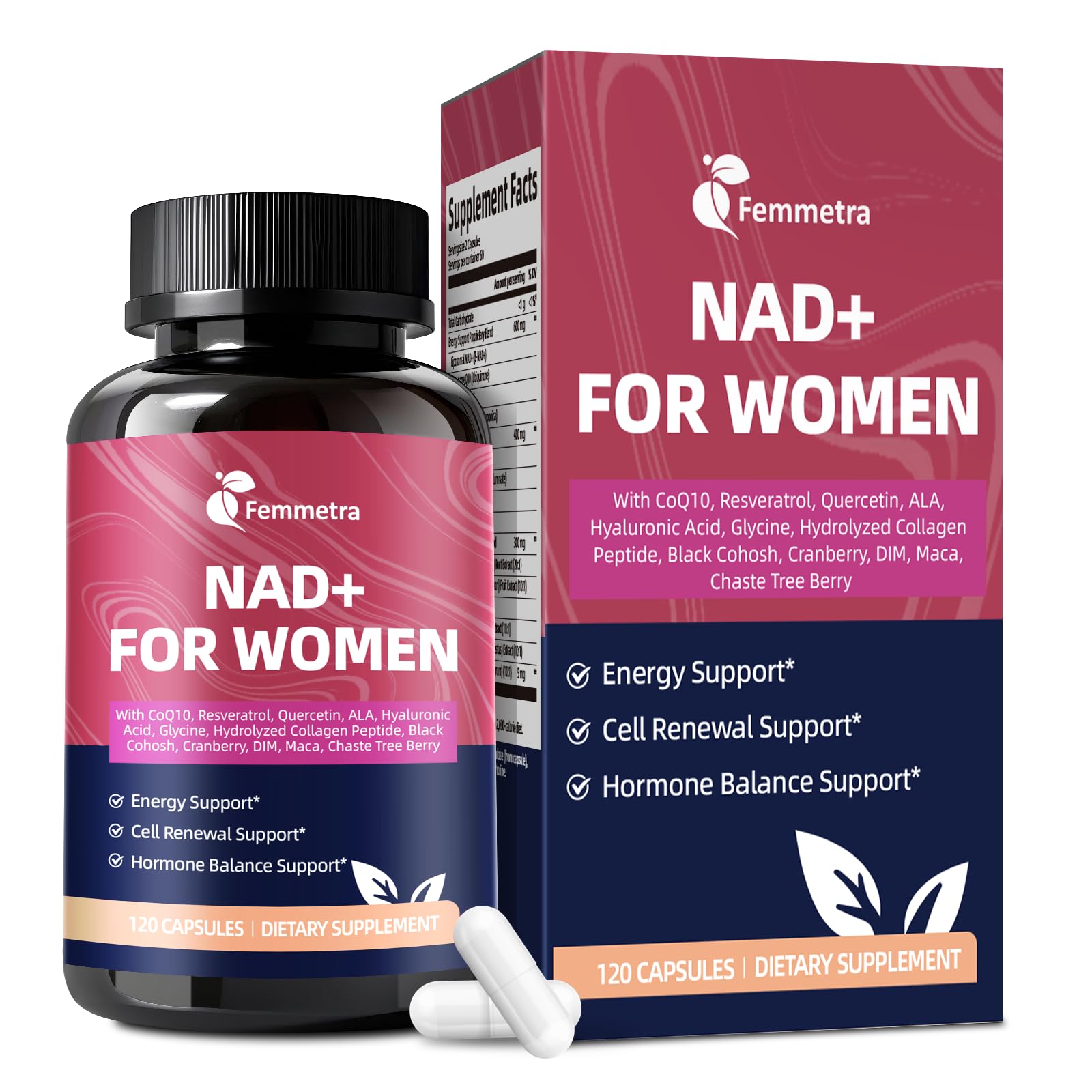 Liposomal NAD+ multivitamin for men