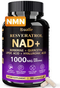 Liposomal NAD Resveratrol antioxidant capsules