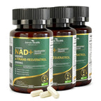 Liposomal NAD+ Resveratrol capsules for energy