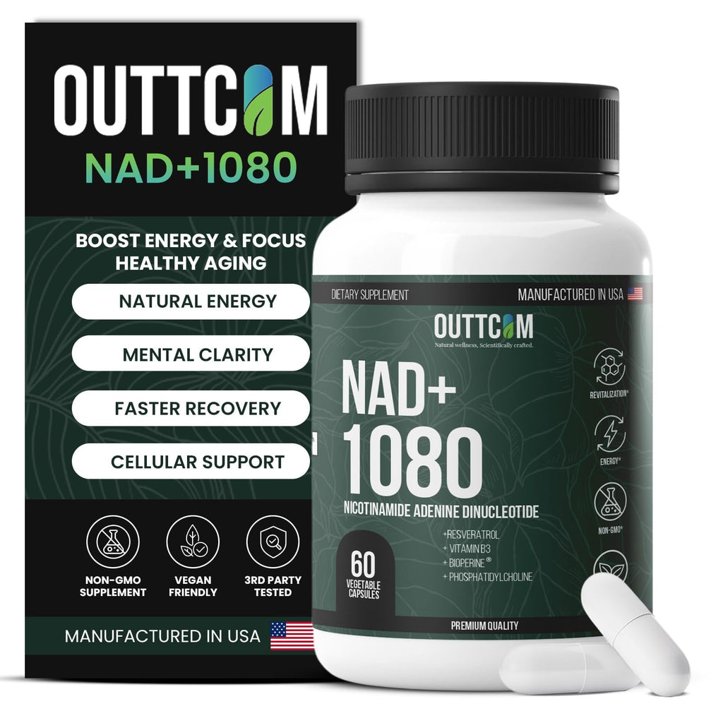 Liposomal NAD+ supplement for energy
