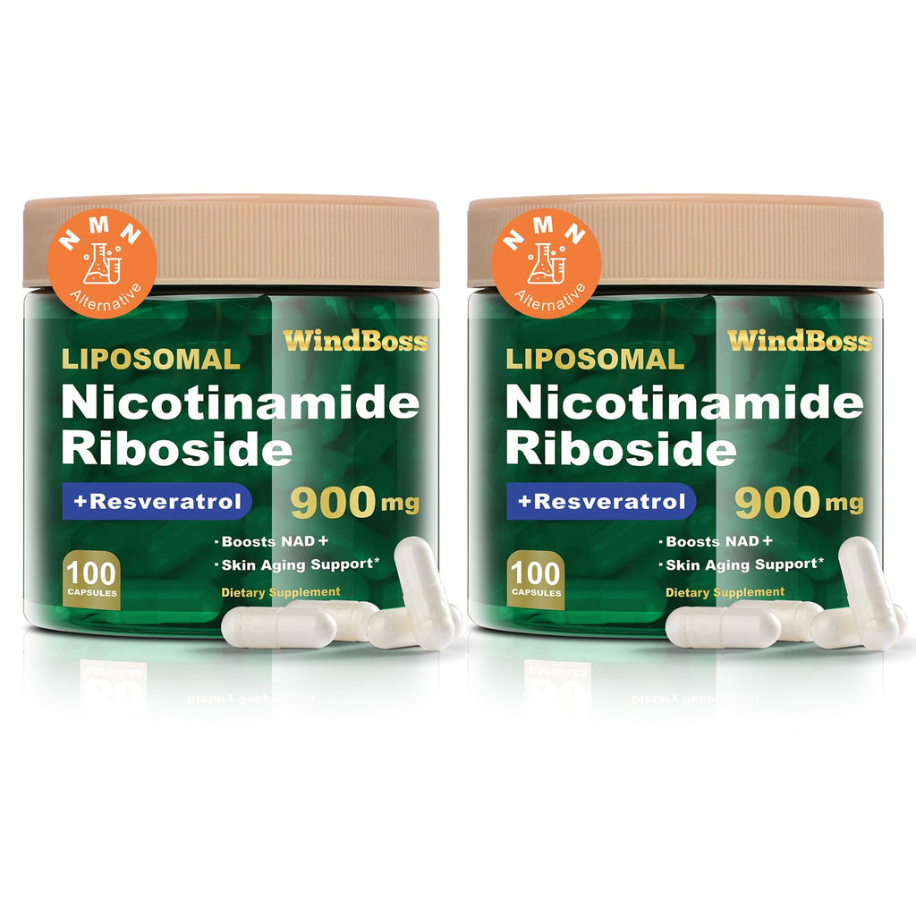 Liposomal NAD+ supplement for energy