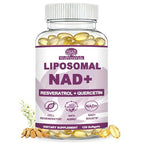 Liposomal NAD+ supplement for energy