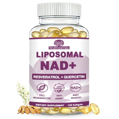 Liposomal NAD+ supplement for energy
