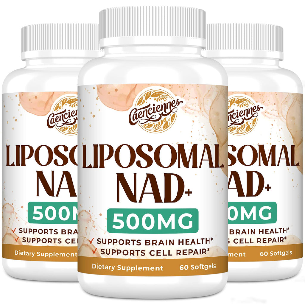 Liposomal NAD+ supplement for energy