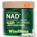 Liposomal NAD+ supplement for energy