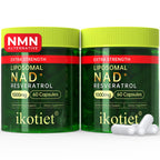 Liposomal NAD+ supplement for energy