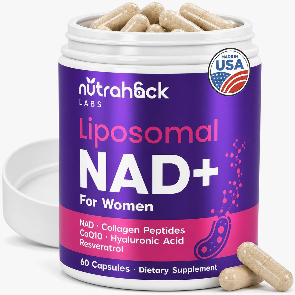 Liposomal NAD+ supplement for energy