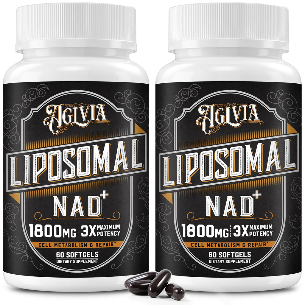 Liposomal NAD+ supplement for energy
