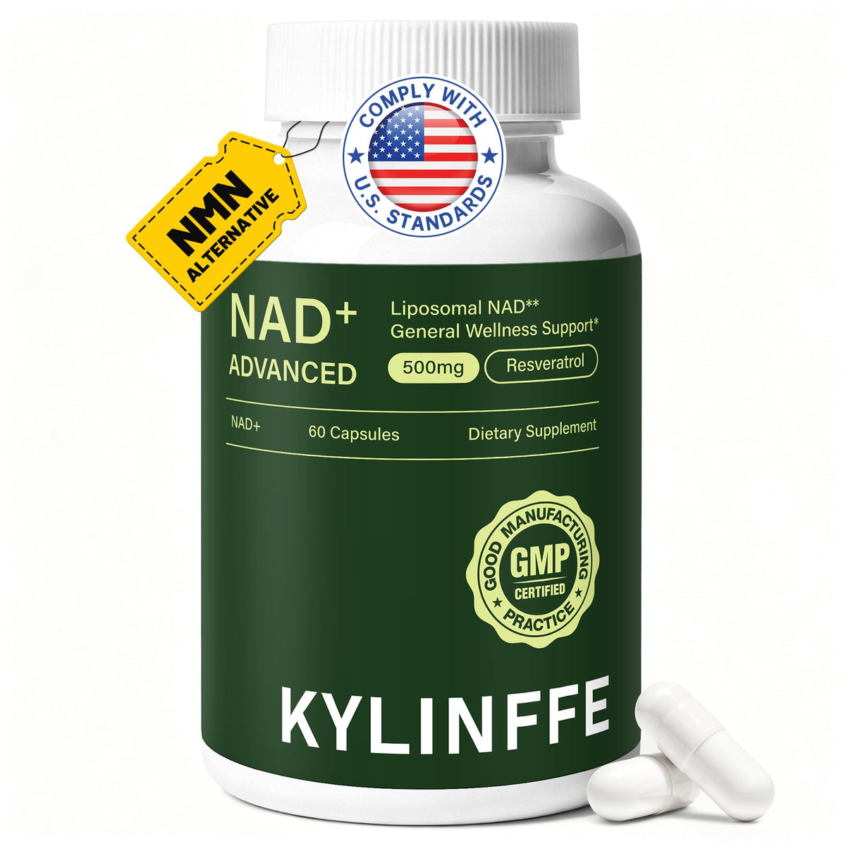 Liposomal NAD supplement for energy