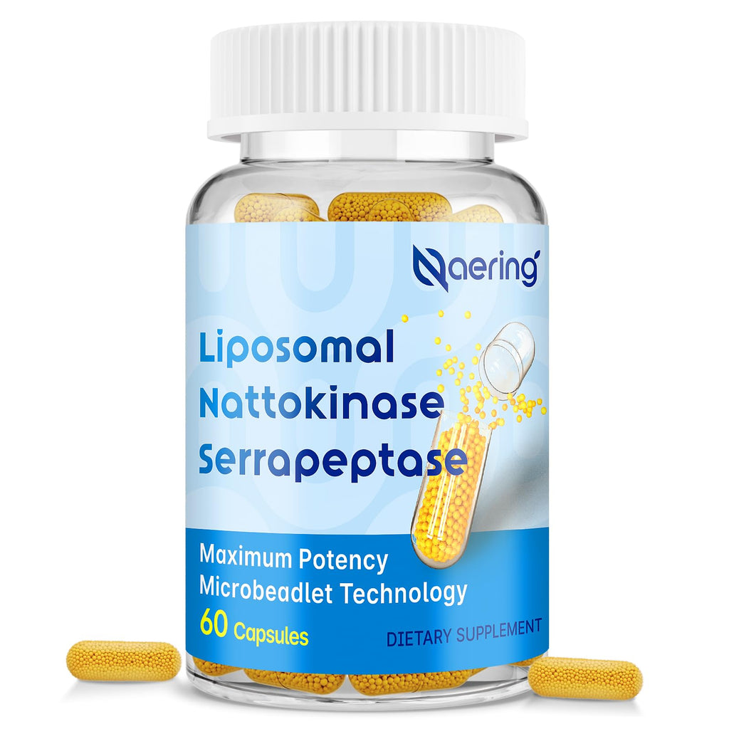 Liposomal Nattokinase digestive enzymes supplement