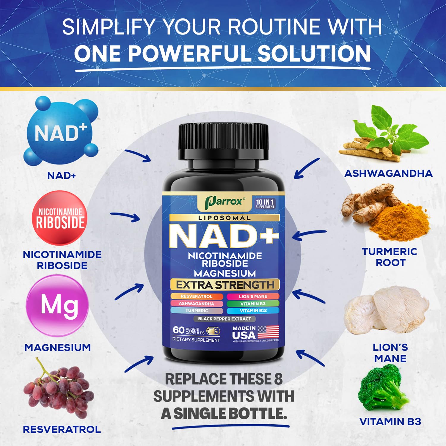 Liposomal Nicotinamide Riboside for men