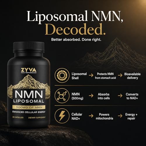 Liposomal NMN for better absorption