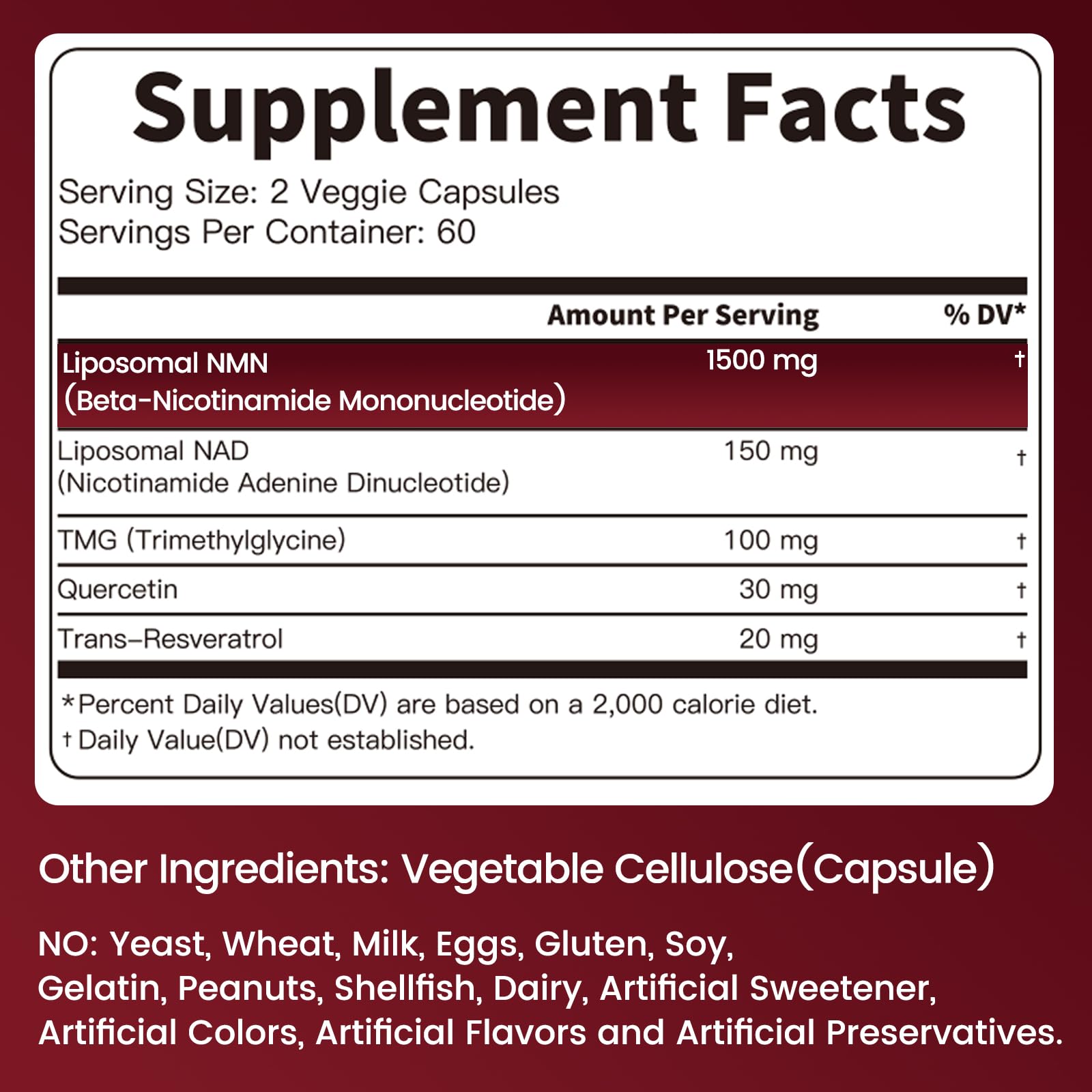 Liposomal NMN for cellular health