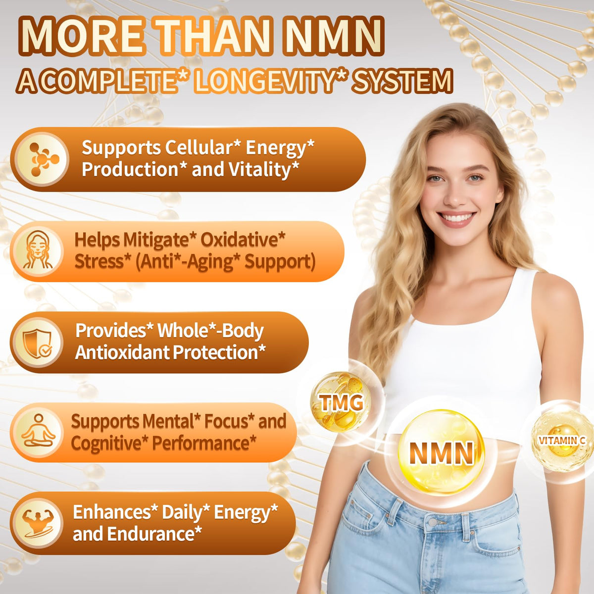 Liposomal NMN for energy support